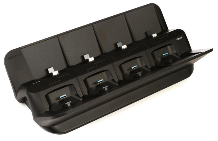 Shure SBC850 8-Bay Networked Charging Station Expansion | Sweetwater