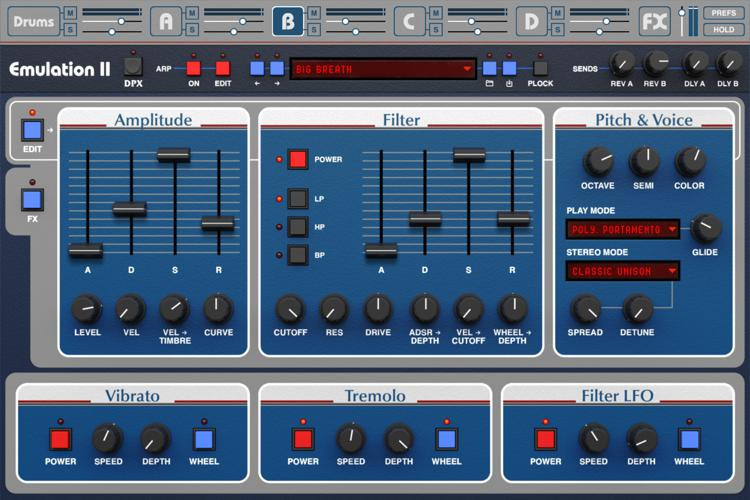 UVI Emulation II Plus 12-bit Synth/Sampler Software Instrument | Sweetwater