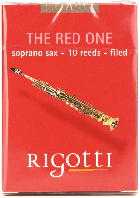 Rigotti RG.CSS Gold Classic Soprano Saxophone Reeds - 3 Light (10-pack ...