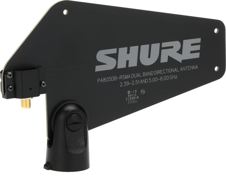 Shure PA805DB-RSMA Dual Band Passive Directional Antenna | Sweetwater