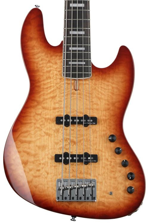 Sire Marcus Miller V9 Alder 5-string Bass Guitar - Brown Sunburst ...