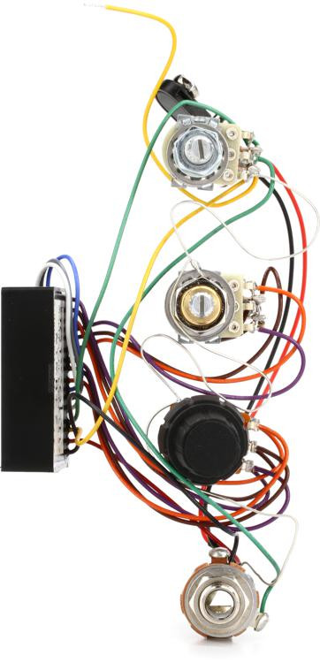 Bartolini HR-2.4AP/918 Pre-Wired Harness NTMB+F | Sweetwater