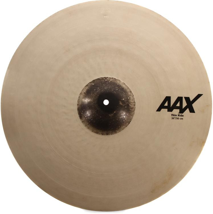 Sabian 20 inch AAX Thin Ride Cymbal - Brilliant Finish | Sweetwater