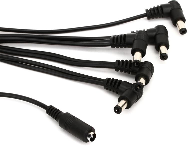 Gator Female Daisy Chain Power Cable With 5 Outputs - 5 foot | Sweetwater