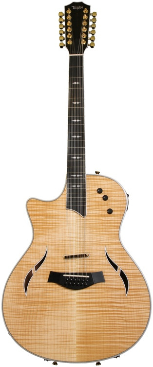 Taylor T5 Custom 12-string Maple - Natural, Left Hand | Sweetwater