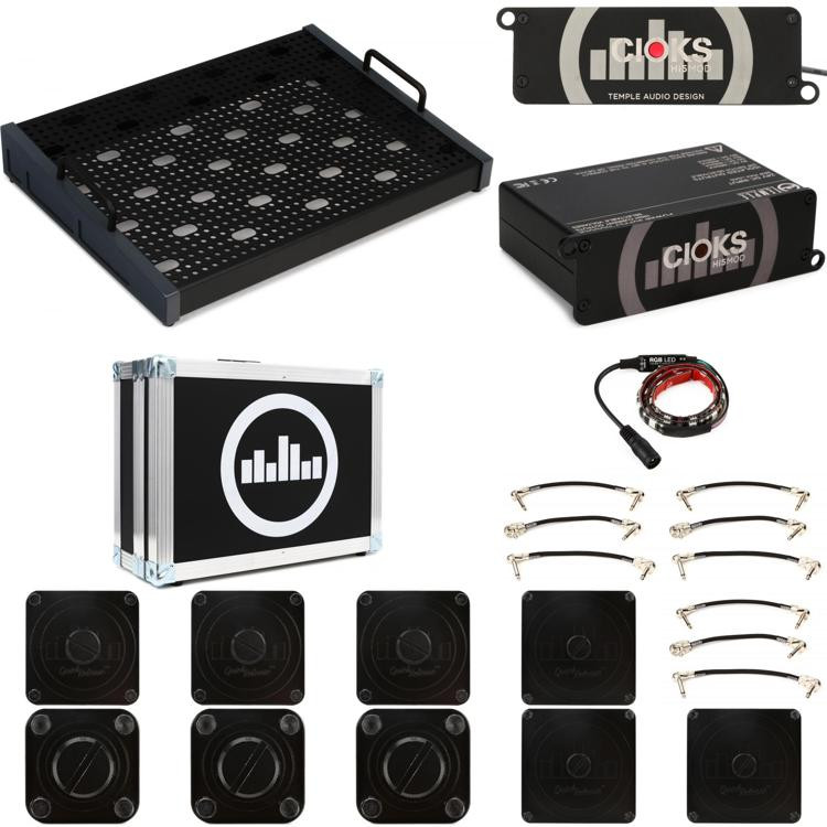 Temple Audio DUO 17 Templeboard Deluxe Bundle- Gunmetal | Sweetwater