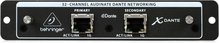Behringer X-DANTE 32-channel Dante Expansion Card | Sweetwater