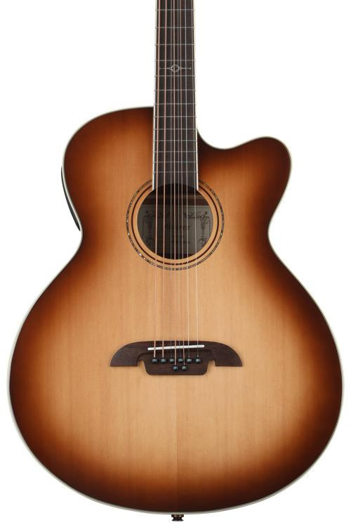 Alvarez ABT60CE-8SHB Artist 60 8-string Baritone Acoustic-electric ...