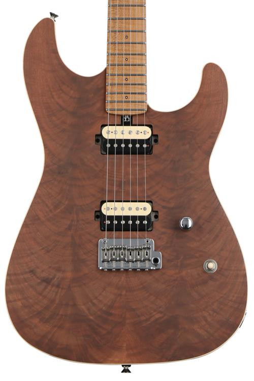 Friedman Cali Electric Guitar - Black with Natural Top and Roasted ...