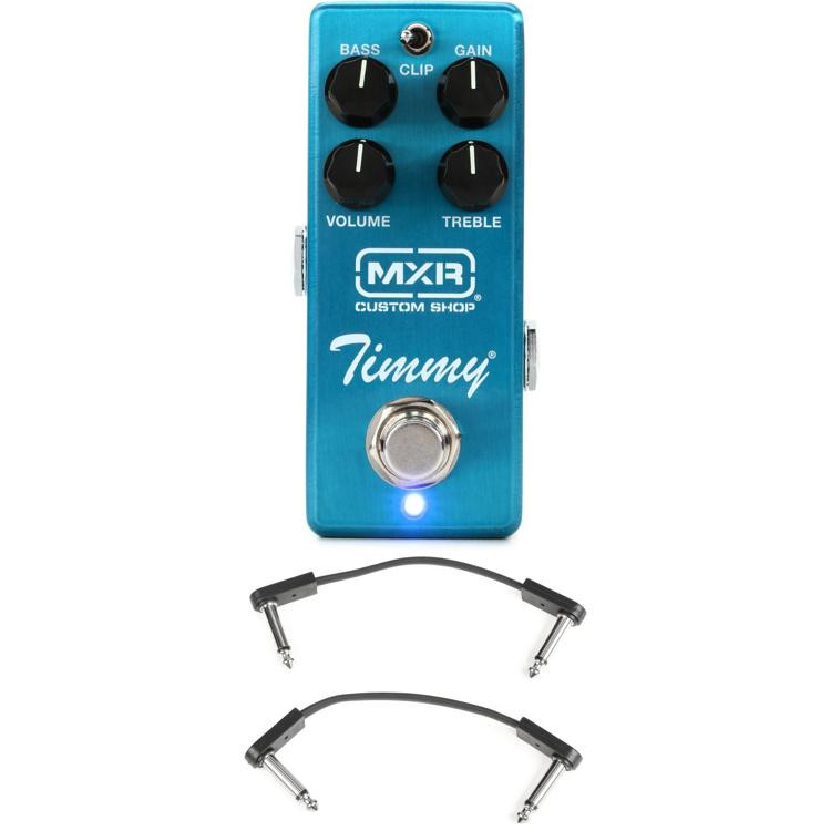 MXR Timmy Overdrive Mini Pedal with 3 Patch Cables | Sweetwater