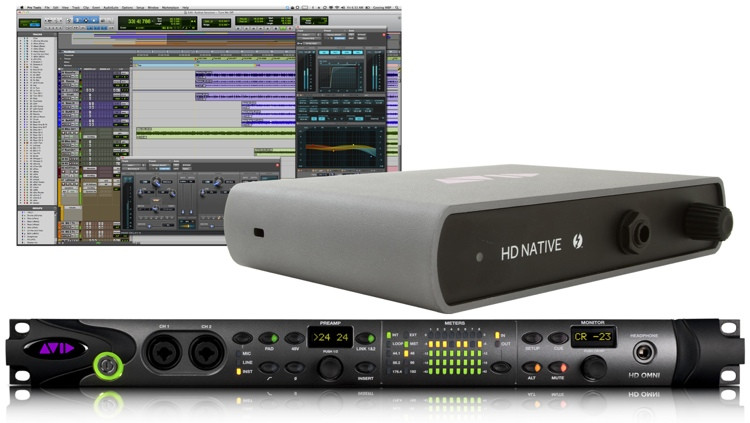Avid Pro Tools HD/HD Accel Trade-in Upgrade to HD Native TB + HD Omni ...
