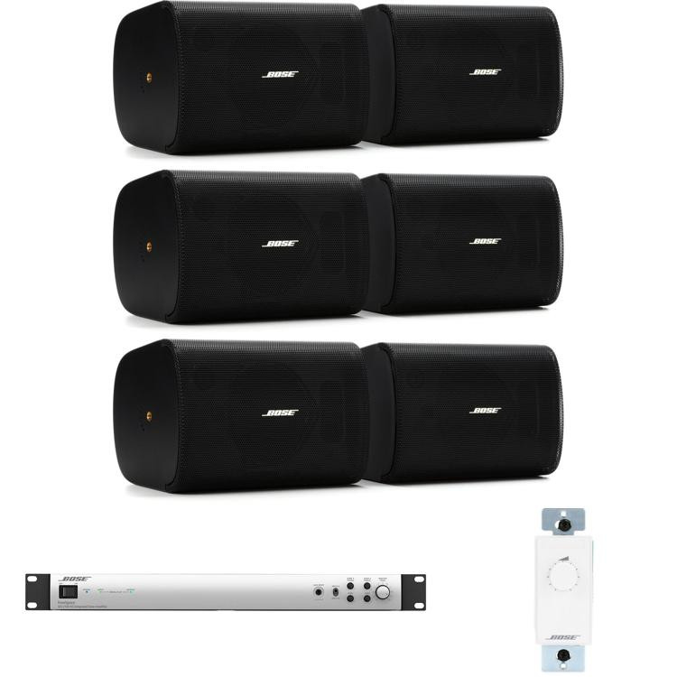 Bose Professional Retail Store Front Commercial Install Bundle with 6 ...