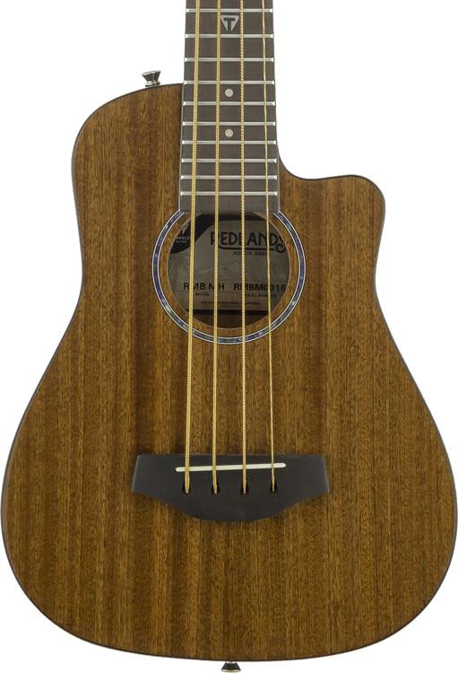 Traveler Guitar Redlands Mini Mahogany Acoustic Bass - Natural | Sweetwater