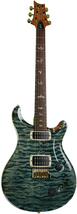 PRS 408 Quilted Maple Top 10-Top w/Rosewood Fretboard - Blue Crab Blue ...