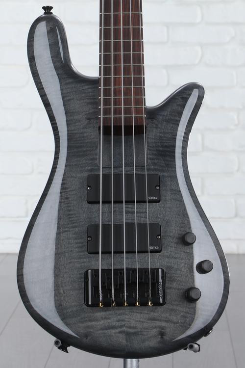 Spector Bantam 5 Bass Guitar - Black Stain Reviews | Sweetwater