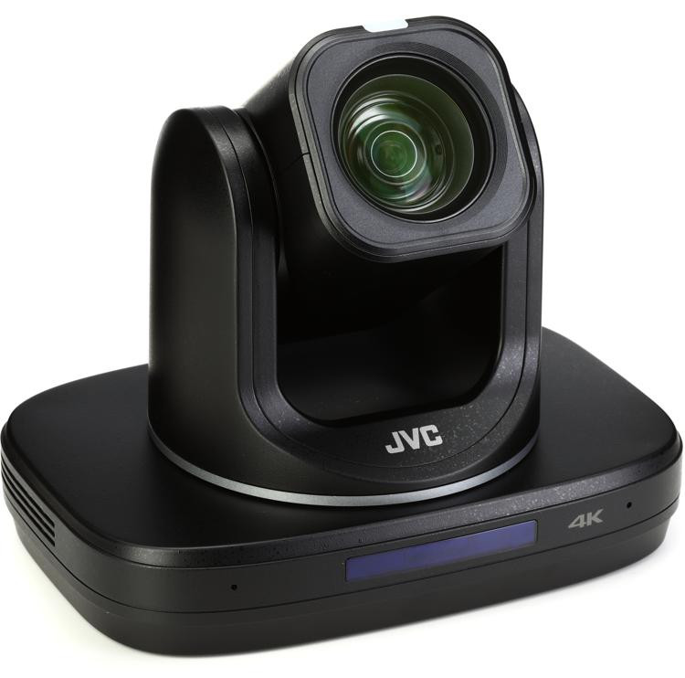 JVC 4K PZ510 NDI Remote Streaming Camera with Wide-angle Lens and 12x ...