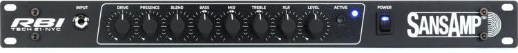 Tech 21 SansAmp RBI Bass Preamp | Sweetwater