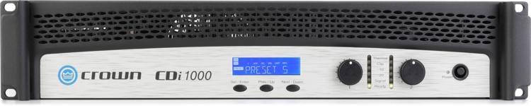 Crown CDi 1000 500W 2-channel 70V Power Amplifier | Sweetwater