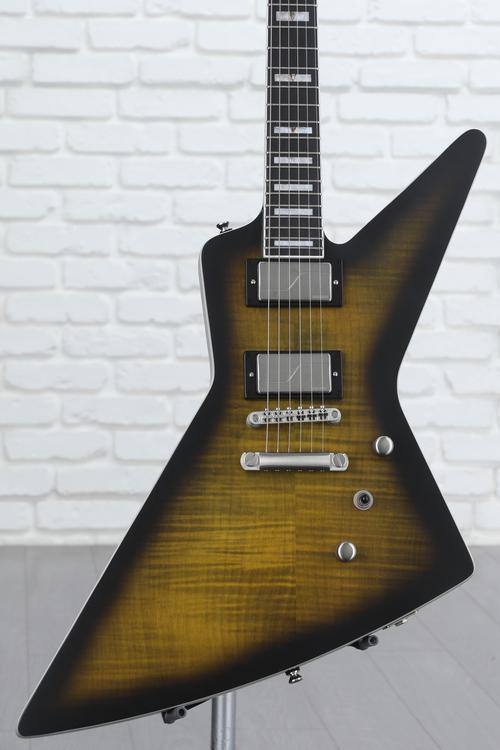 Epiphone Extura Prophecy Electric Guitar - Yellow Tiger Aged Gloss ...