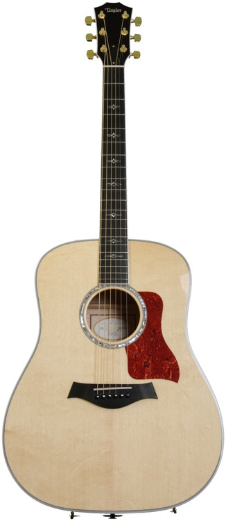 Taylor 610e Dreadnought - Electronics, Natural | Sweetwater
