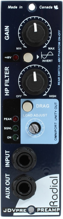 Radial JDV-Pre 500 Series Microphone Preamp | Sweetwater