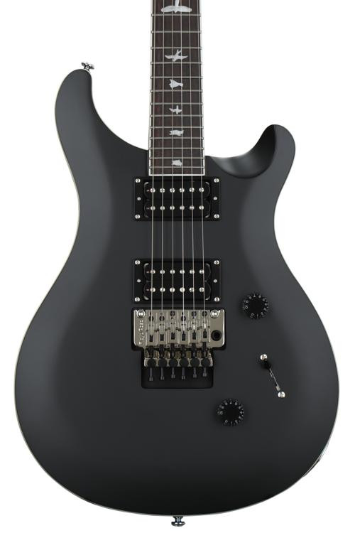 PRS SE Custom 24 Floyd Rose, Sweetwater Exclusive - Flat Black