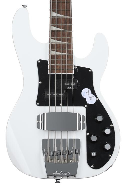 Jackson X Series Concert Bass CBXNT DX V Bass Guitar - Snow White ...