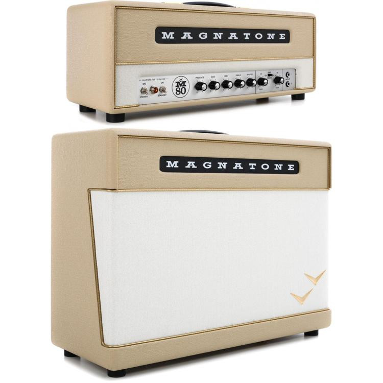 Magnatone Super Fifty-Nine M-80 Head and Cabinet Bundle - Gold | Sweetwater