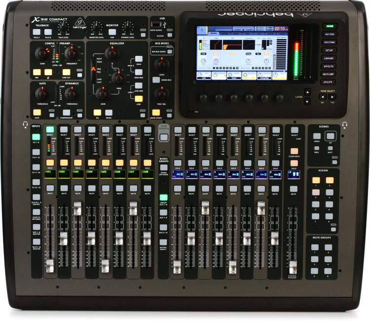 Behringer X32 Compact 40-channel Digital Mixer | Sweetwater
