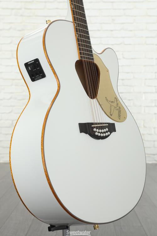 Gretsch G5022CWFE-12 Rancher Falcon Jumbo - White | Sweetwater