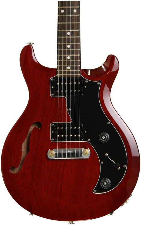 PRS S2 Mira Semi-Hollow - Vintage Cherry with Dots | Sweetwater