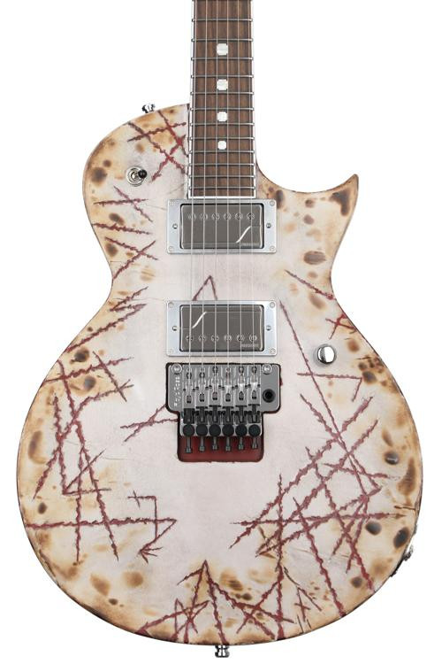 ESP E-II Richard Z. Kruspe Signature RZK-II - Burnt | Sweetwater