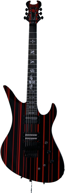 Schecter Synyster Gates Custom-S - Black/Red | Sweetwater