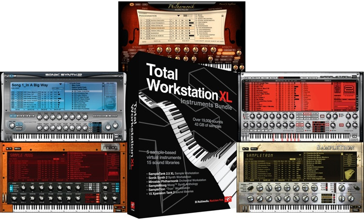 IK Multimedia Total Workstation XL Virtual Instrument Bundle (boxed ...