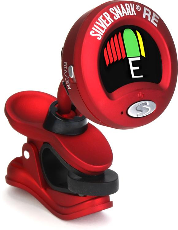 Snark Silver Snark Chromatic Tuner - Red | Sweetwater