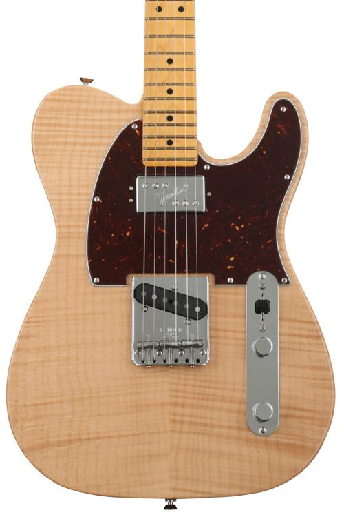 Fender Rarities Flame Maple Top Chambered Telecaster - Natural | Sweetwater
