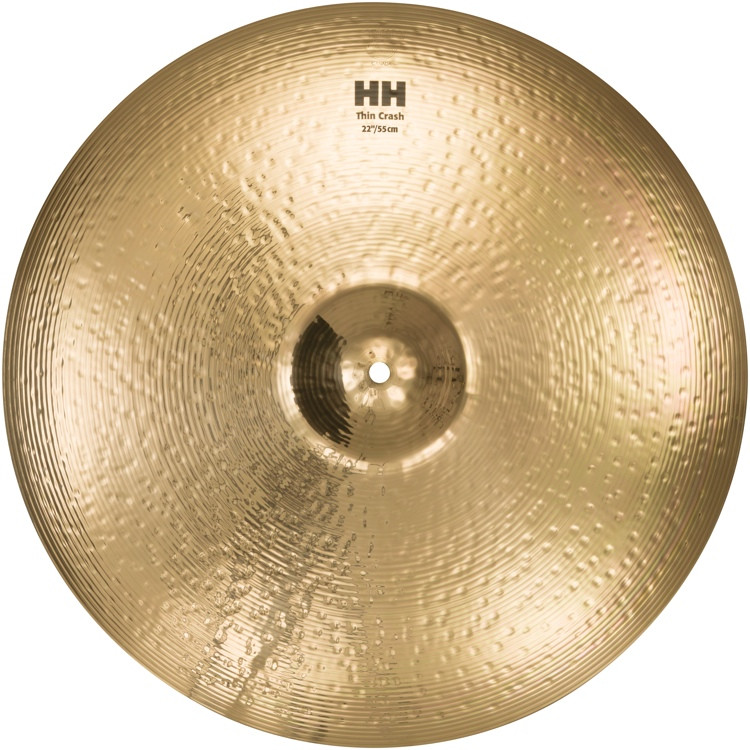 Sabian 22 inch HH Thin Crash Cymbal - Brilliant Finish | Sweetwater