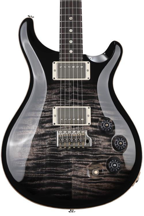 PRS DGT Electric Guitar with Moon Inlays - Charcoal Burst | Sweetwater