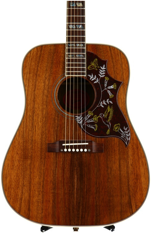 Gibson Acoustic Limited Edition Hummingbird Koa Elite - Antique Natural ...