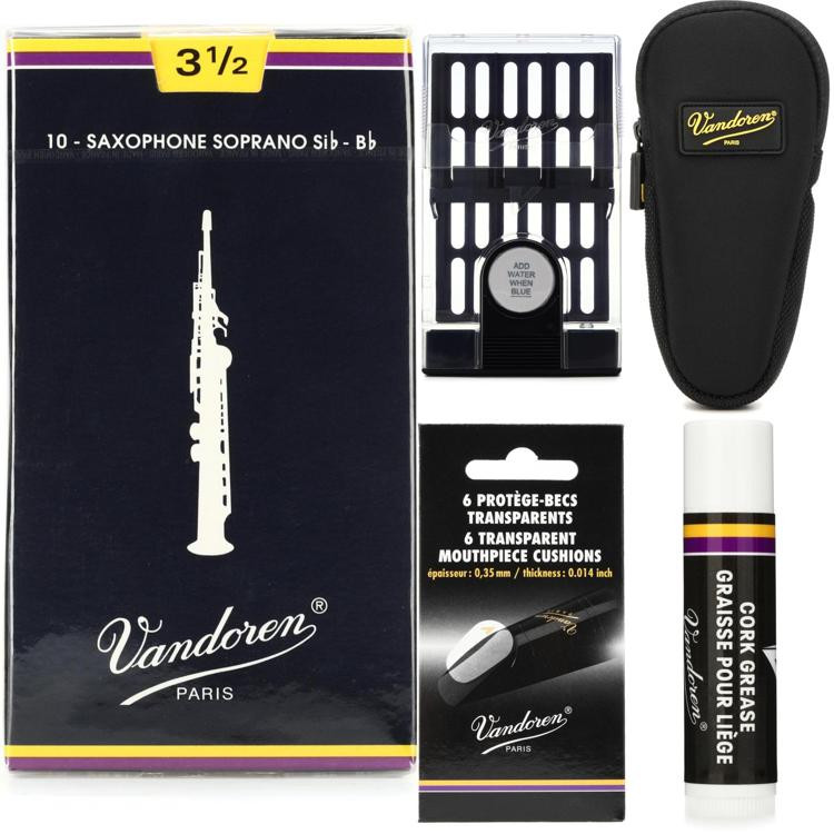 Vandoren SR2035 - Traditional Soprano Saxophone Reeds Accessories ...