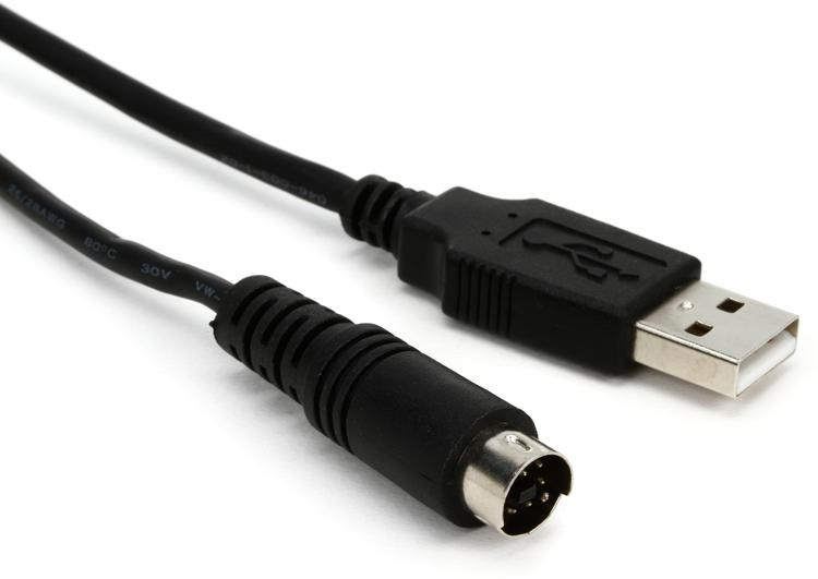 IK Multimedia USB-A to Mini-DIN Cable for iRig Series | Sweetwater