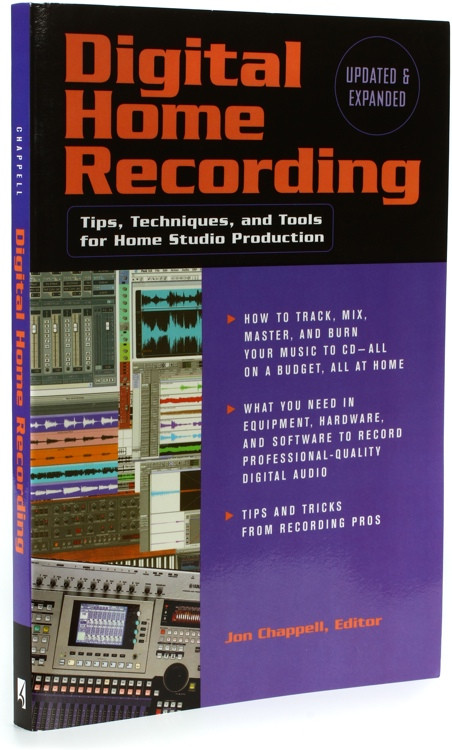 BackBeat Books Digital Home Recording | Sweetwater