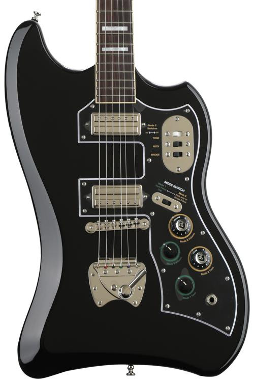Guild S-200 T-Bird Electric Guitar - Black | Sweetwater