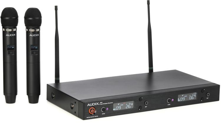 Audix AP62 VX5 Dual Handheld Wireless Microphone System | Sweetwater
