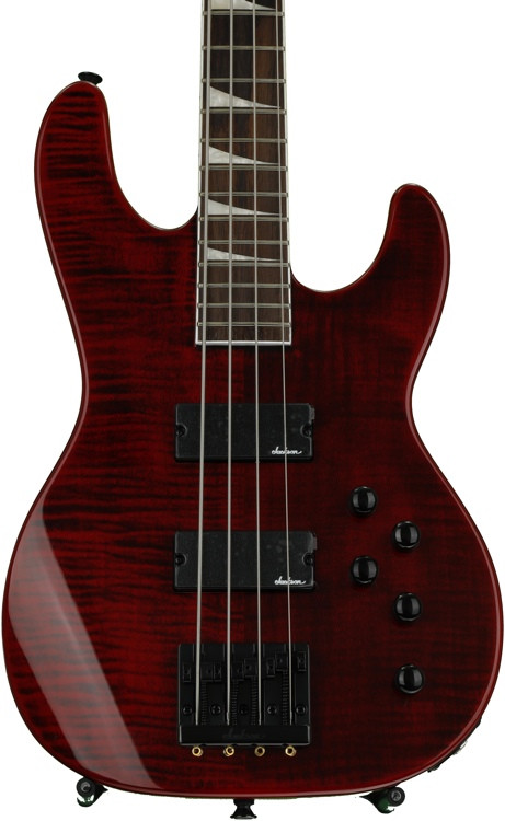 Jackson CBXNT IV Concert Bass - Trans Red | Sweetwater