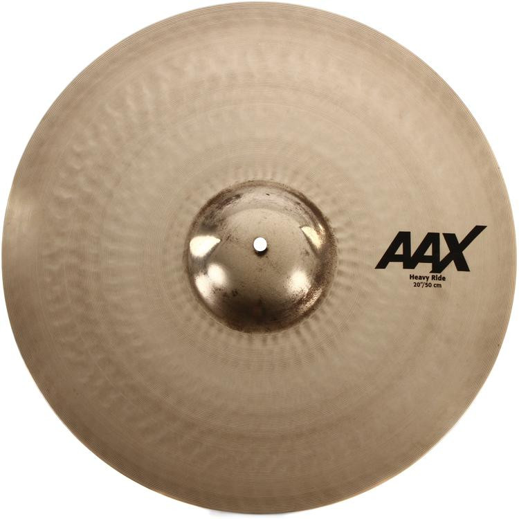 Sabian 20 inch AAX Heavy Ride Cymbal - Brilliant Finish | Sweetwater