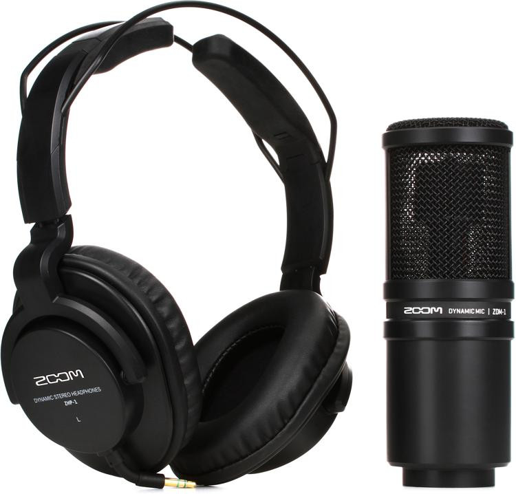 Zoom ZDM-1 Podcast Microphone Pack | Sweetwater