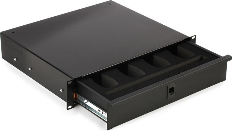 Gator GRW-DRWWRLSS 2U Rack Drawer for Wireless Microphones | Sweetwater