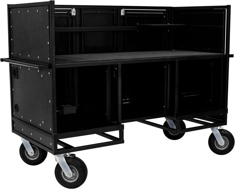 Pageantry Innovations KC-35 Seated Synth/Mixer Combo Cart | Sweetwater