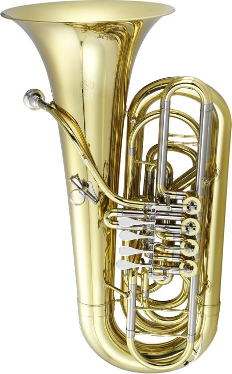 Jupiter JTU1140 Professional BBb Tuba - Clear Lacquer | Sweetwater